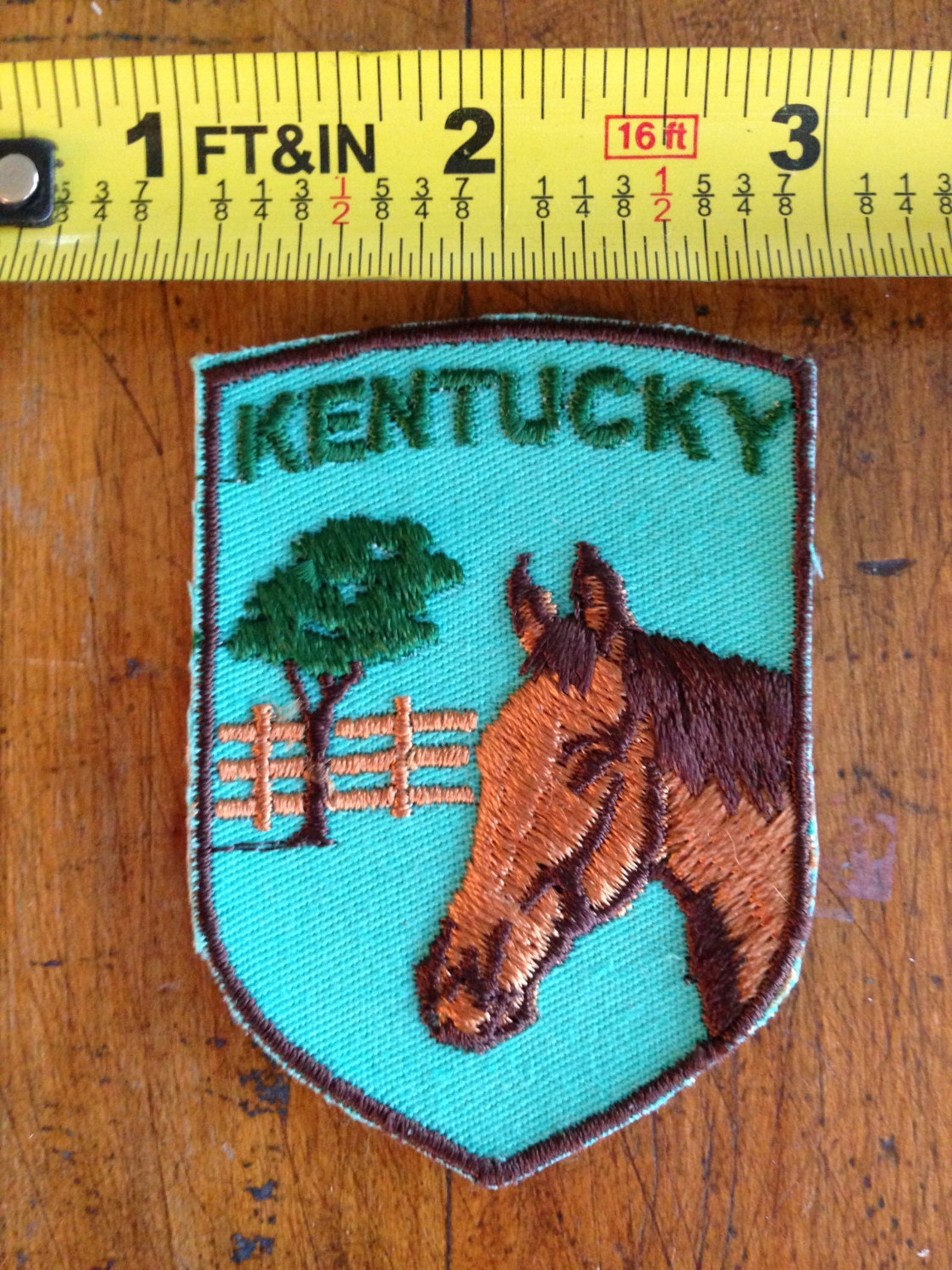 Kentucky Vintage Souvenir Travel Patch by Voyager | Etsy