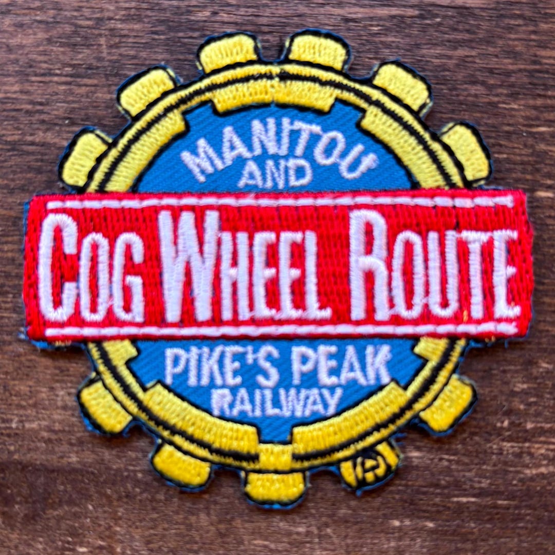 Cog Wheel Route, Manitou and Pike's Peak Railway Vintage Souvenir ...