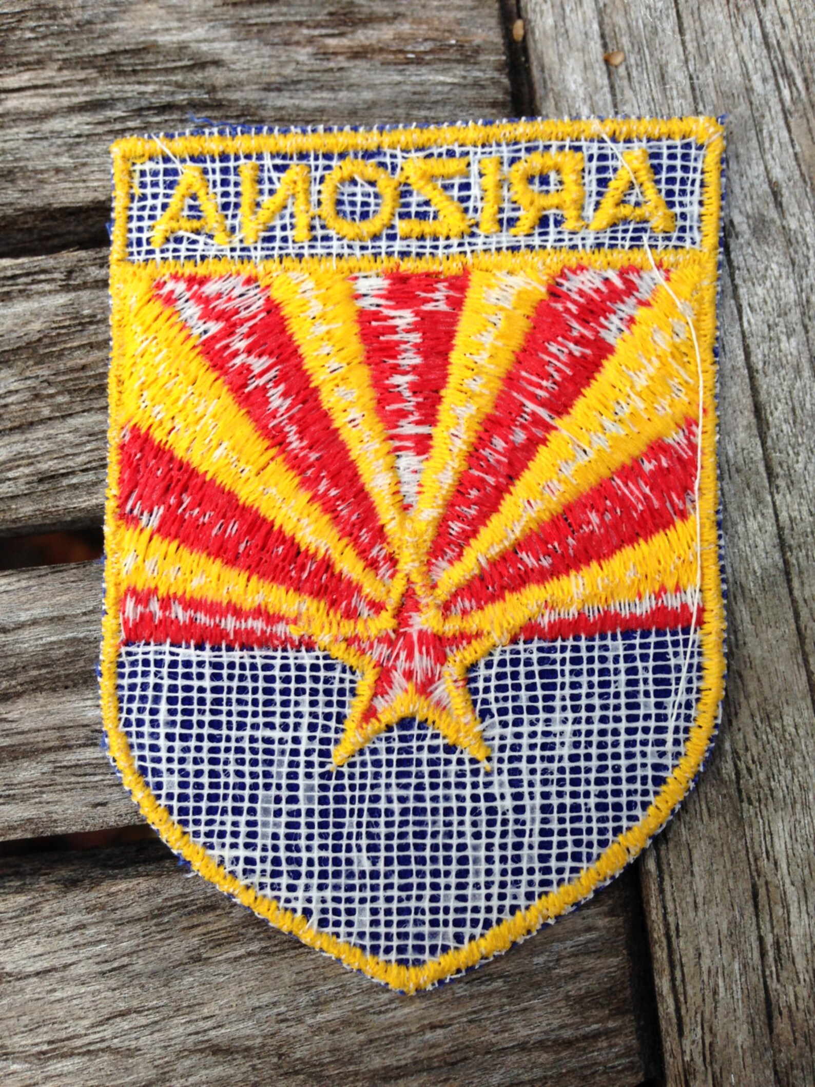 Arizona Vintage Travel Patch by Voyager - Etsy