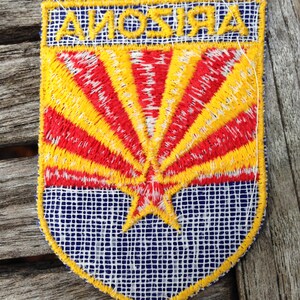 Arizona Vintage Travel Patch by Voyager - Etsy