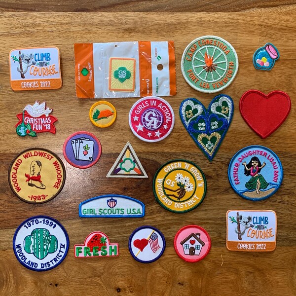 Girl Scout Patches - Etsy