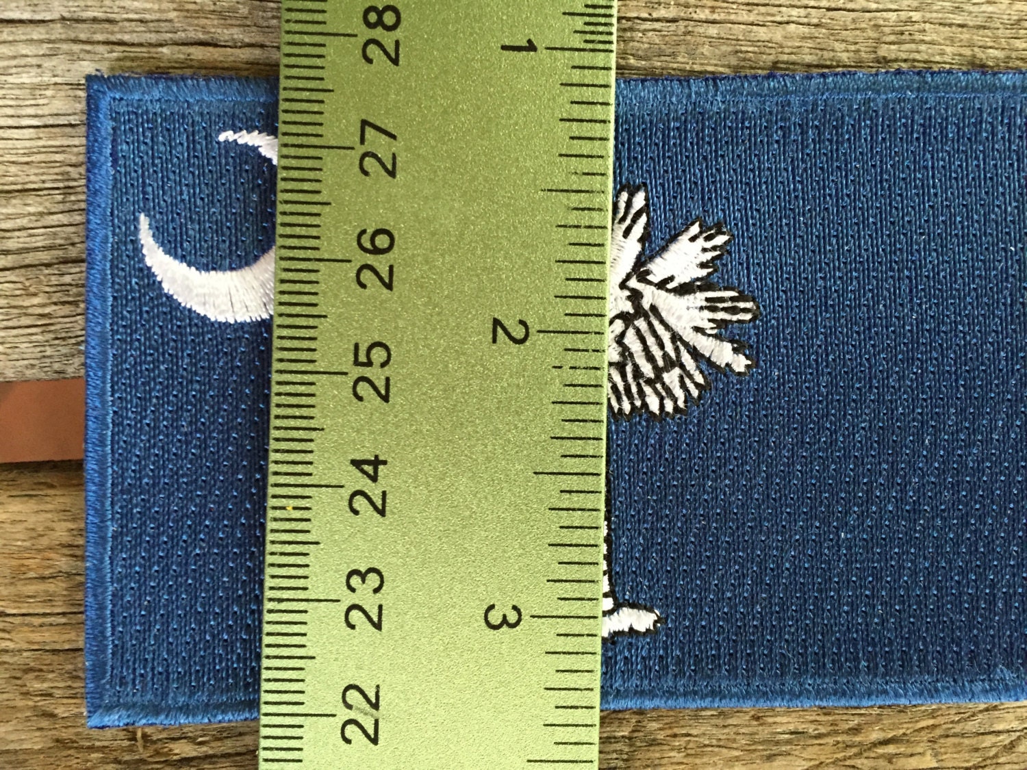 South Carolina State Flag Travel Patch - Etsy