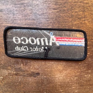 Amoco Motor Club Work Shirt Uniform Patch - Etsy