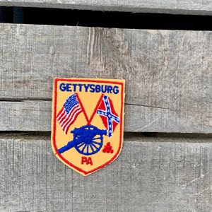 Gettysburg Pennsylvania A Vintage Travel Patch by Voyager - Etsy