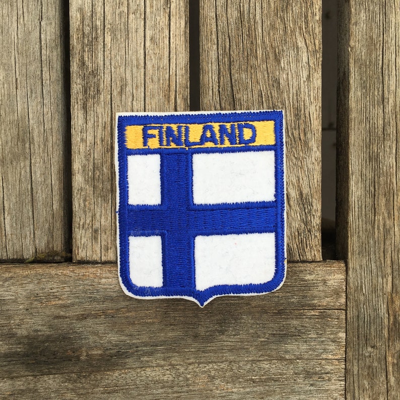 Finland Flag Souvenir Travel Patch - Etsy
