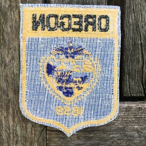 Oregon State Flag Vintage Travel Patch - Etsy
