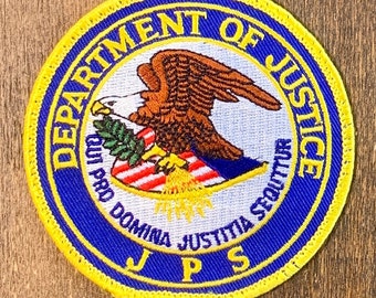 Department of Justice Patch - Etsy