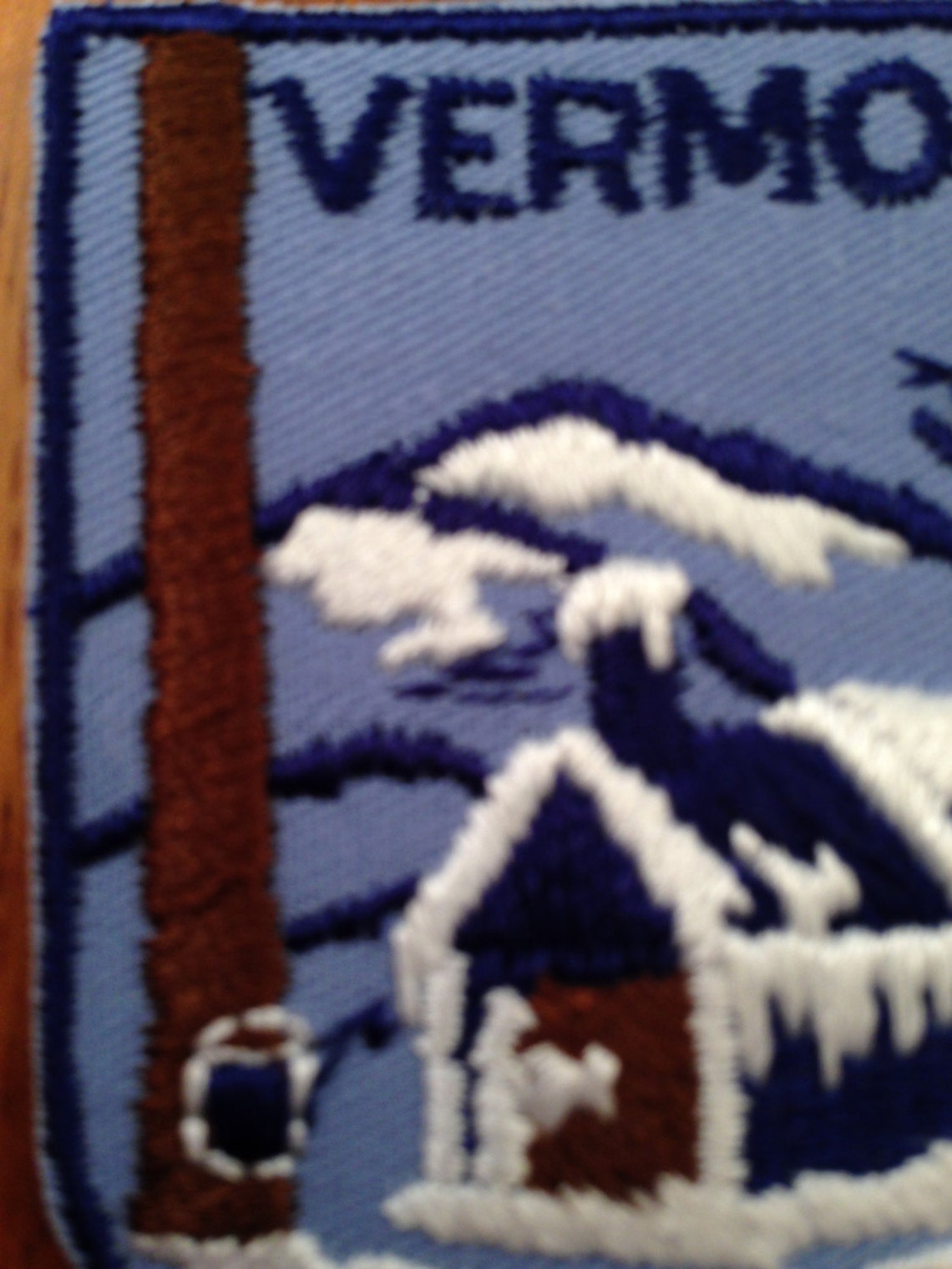 Vermont Vintage Travel Patch by Voyager - Etsy