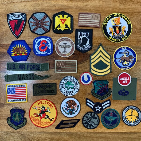 Military Patch - Etsy
