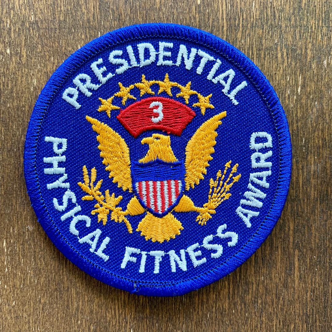 Presidential Physical Fitness Award Patch - Year 3 - Etsy