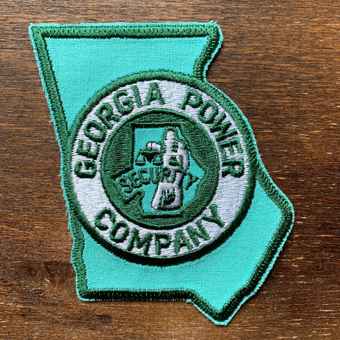 Georgia Power Security Guard Uniform Patch - Etsy