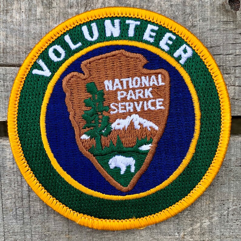 National Park Service Volunteer Patch | Etsy
