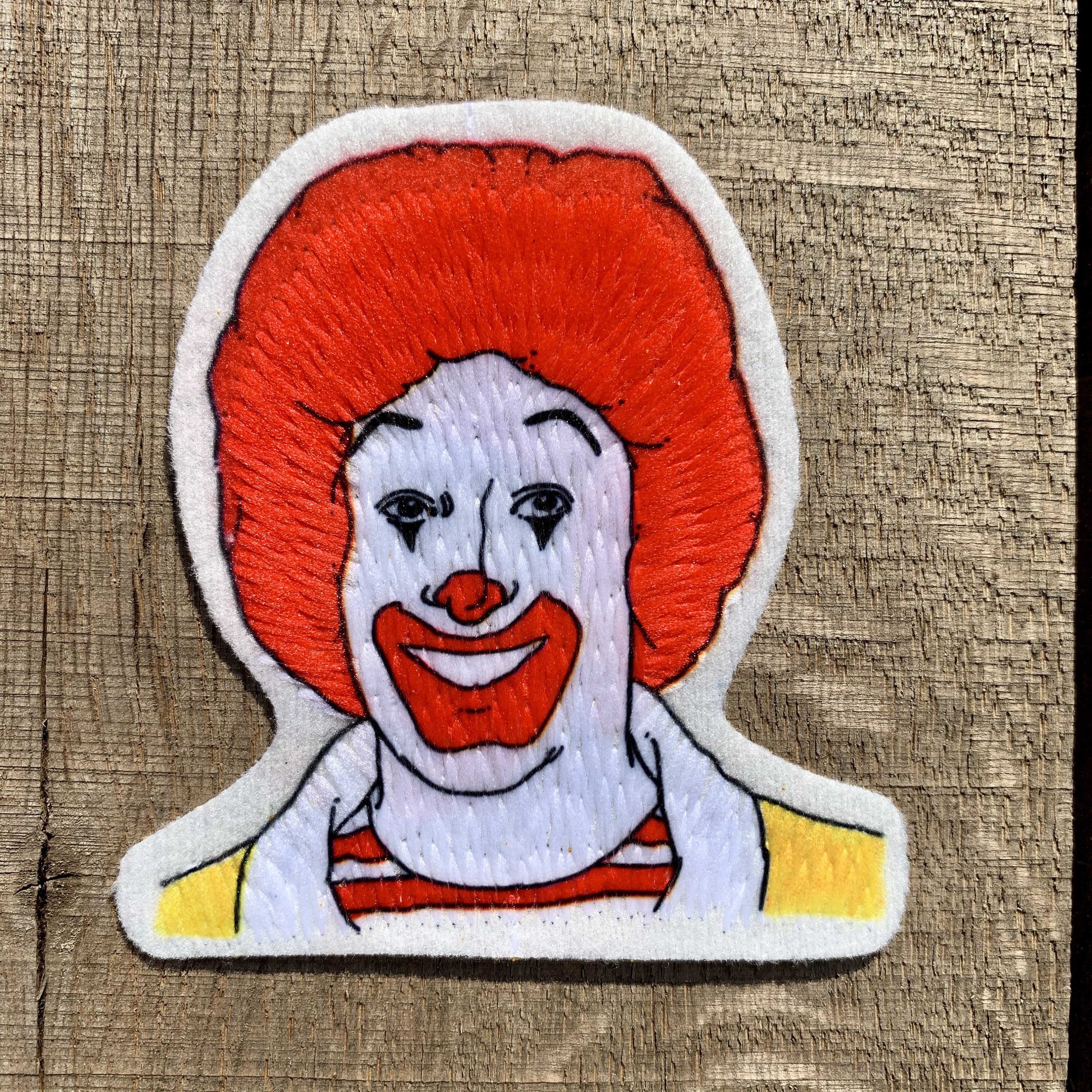 Ronald Mcdonald Face Paint