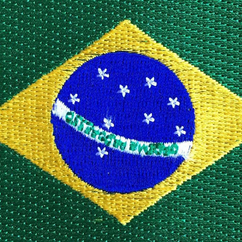 Brazil Flag Souvenir Travel Patch - Etsy