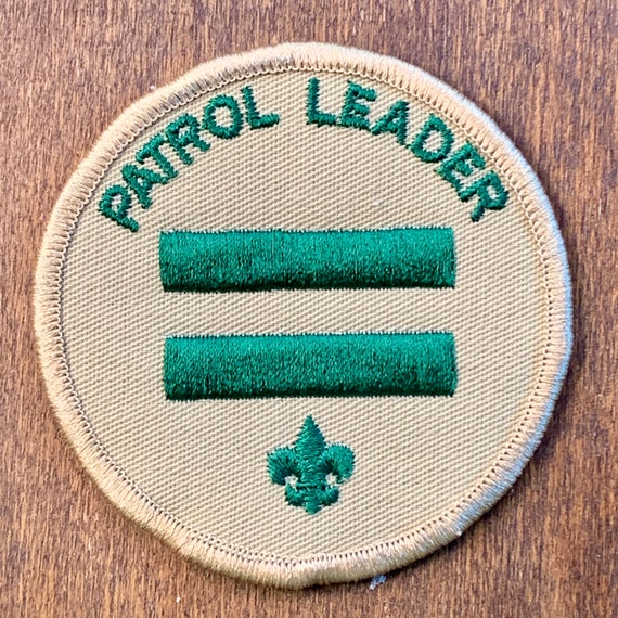 Patrol Leader II Boy Scout Uniform Patch - Gem