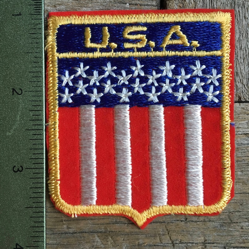 USA Flag Patch - Etsy