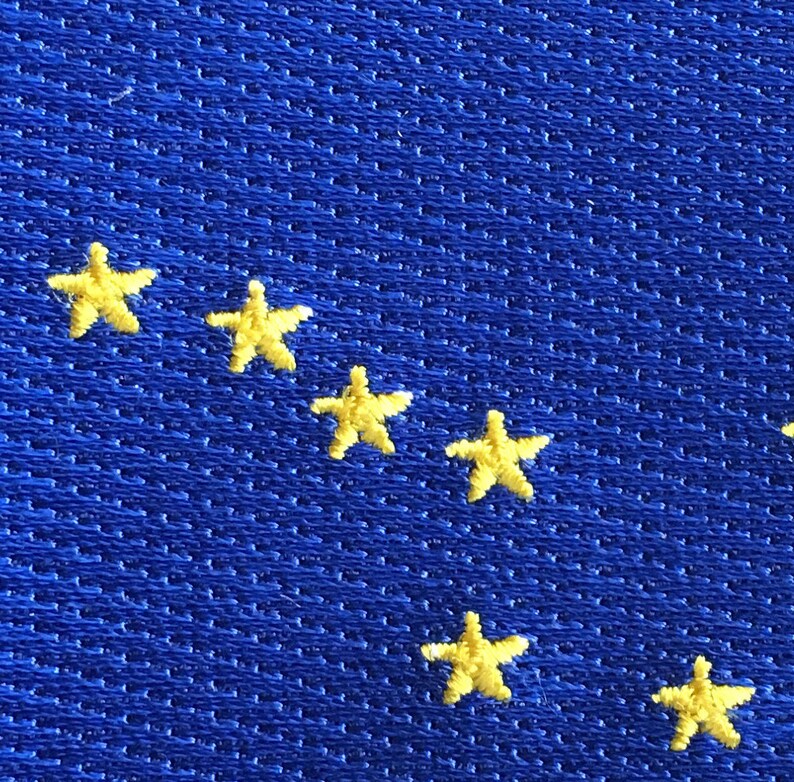 Alaska State Flag Vintage Travel Patch - Etsy