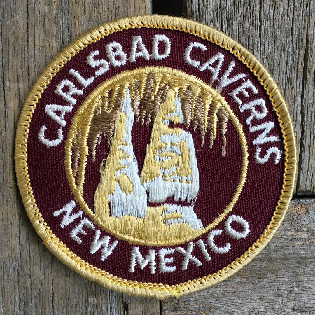 Carlsbad Caverns New Mexico Vintage Travel Patch - Etsy