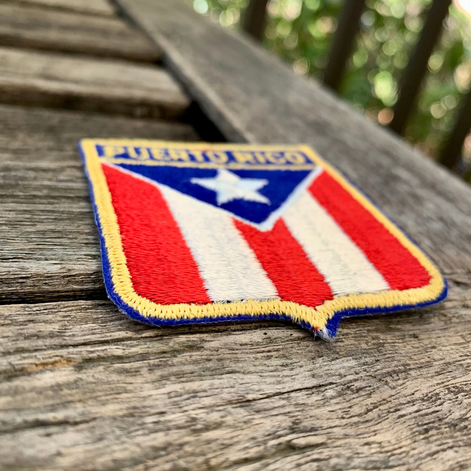 Puerto Rico Flag Souvenir Travel Patch - Etsy
