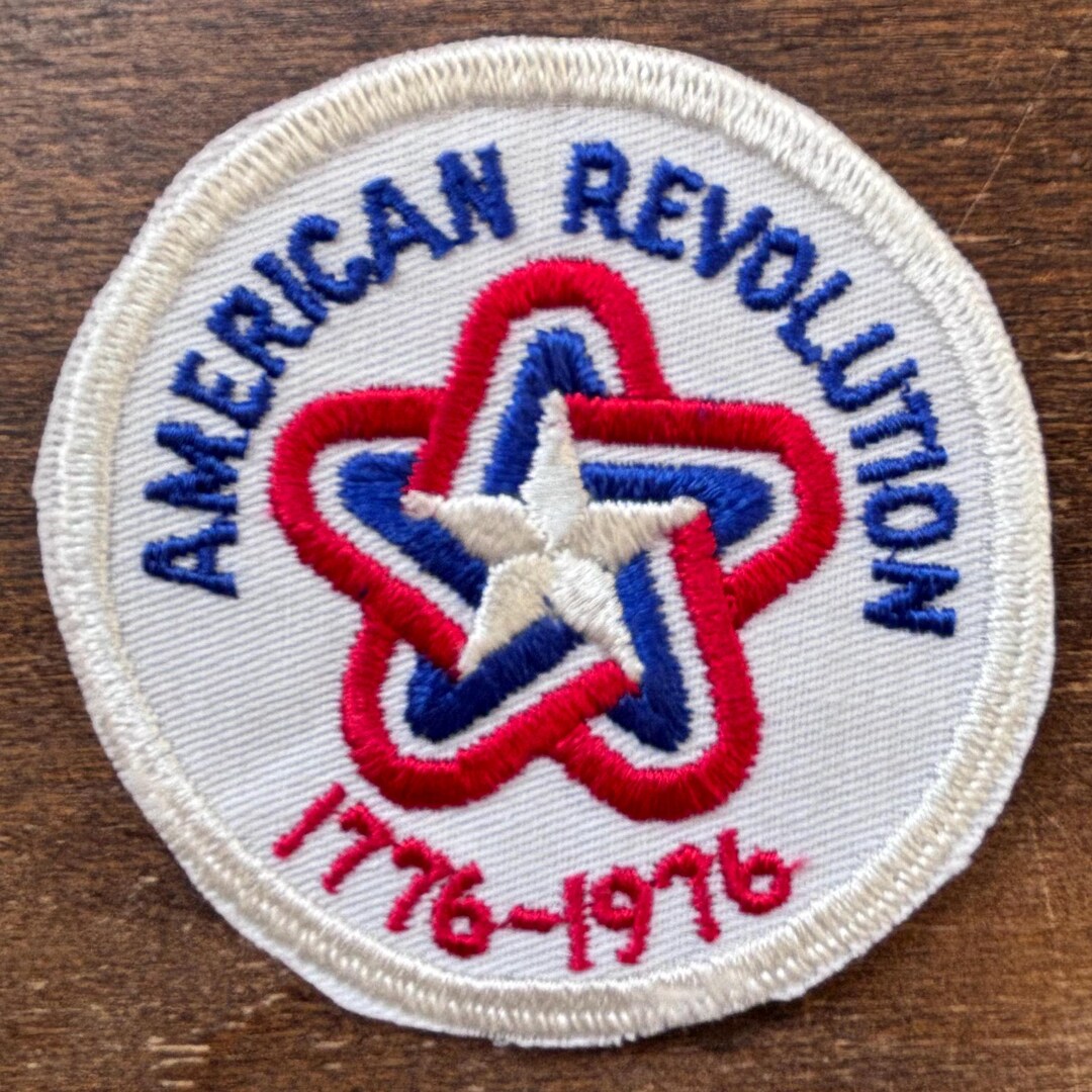 American Revolution Bicentennial Patch 1776-1976 (3 Inches in Diameter ...
