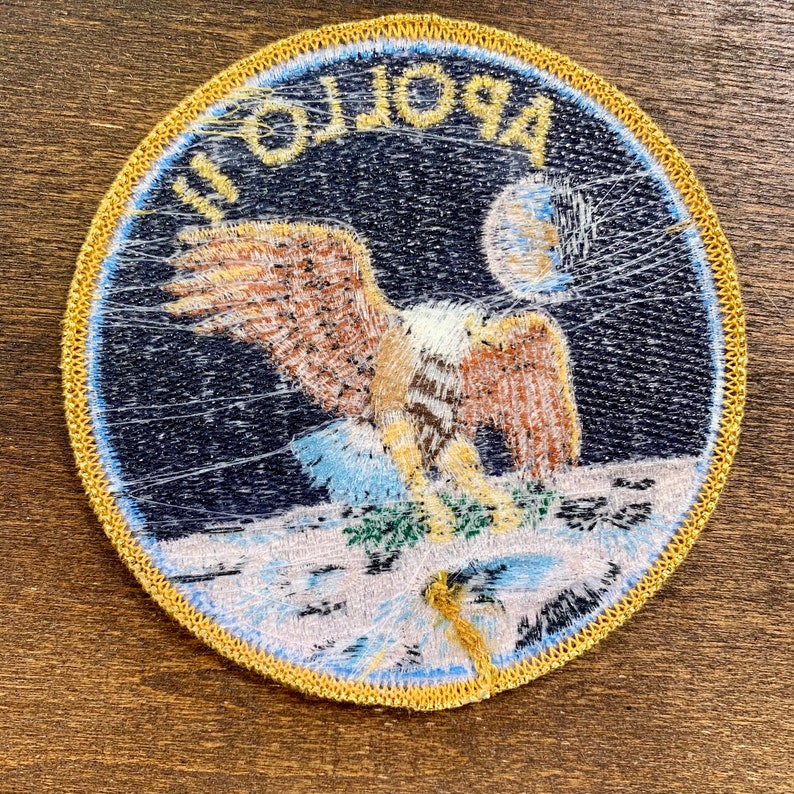 Apollo 11 Mission NASA Souvenir Space Patch | Etsy