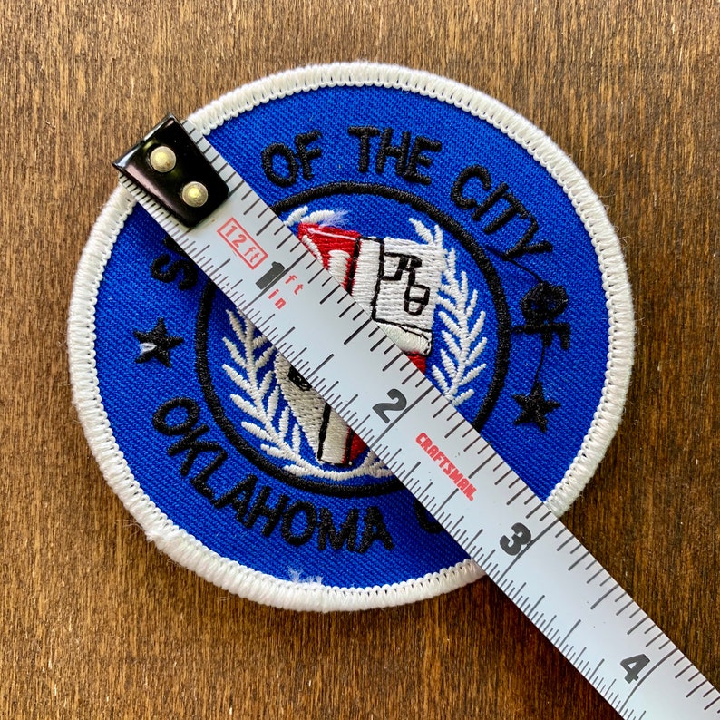 Oklahoma City Seal of the City Patch - Etsy