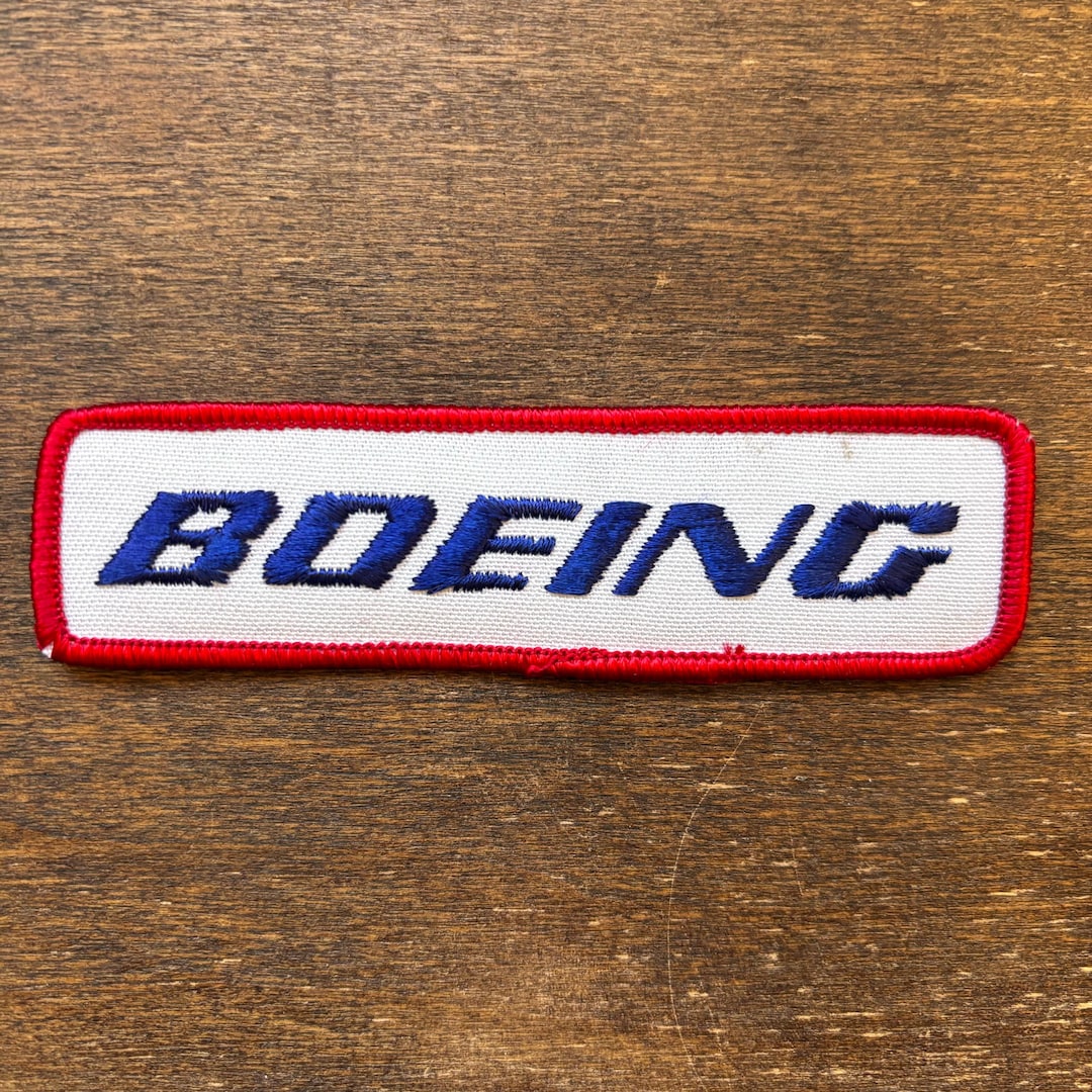 Boeing Vintage Company Logo Patch - Etsy