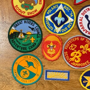 A Batch/lot of 40 Vintage Boy Scout Patches - Etsy
