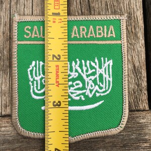 Saudi Arabia Flag Patch - Etsy