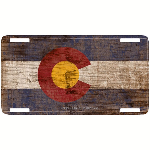 Colorado State Plate - Etsy