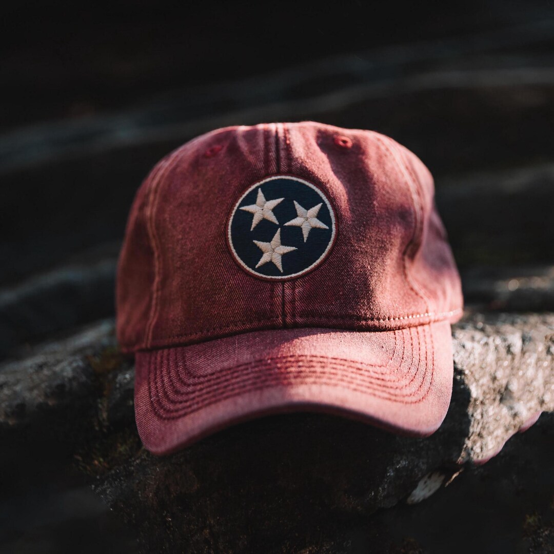 Tennessee Flag Tri-star Hat - Etsy