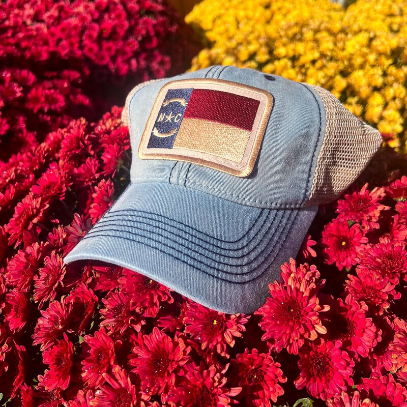 North Carolina State Flag Hat - Etsy