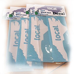 North Carolina Local Decal, 6"x 4" - Etsy