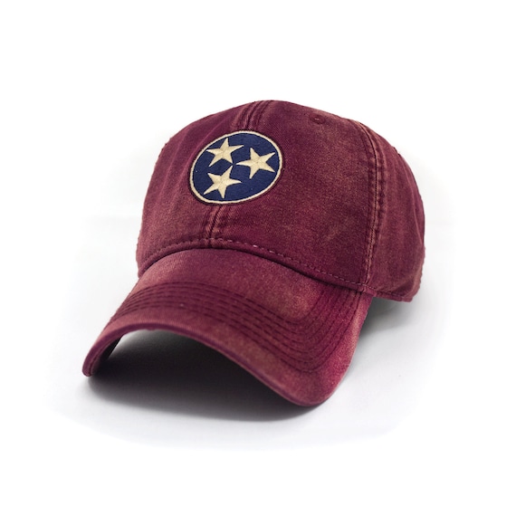 Tennessee Flag Tri-star Hat Brick Red | Etsy