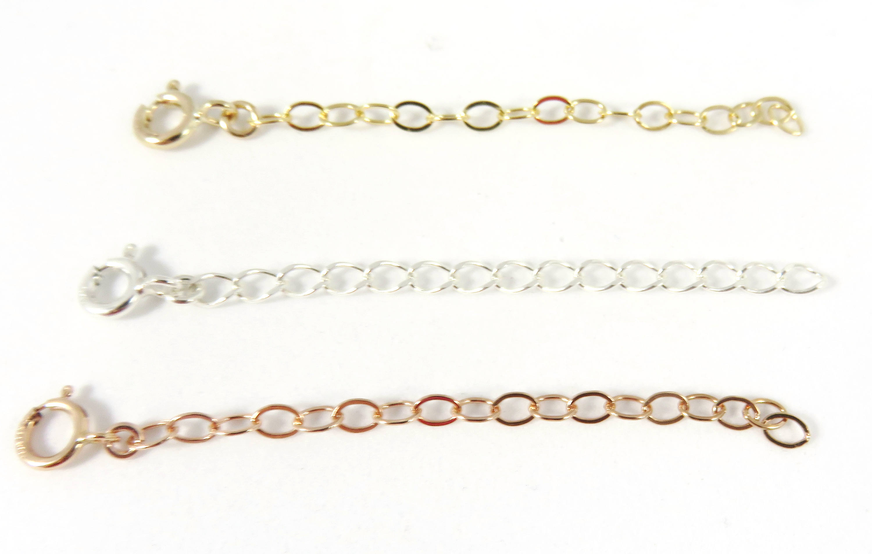 Chain Extender, Sterling Silver Extender, Removable Chain Extension ...