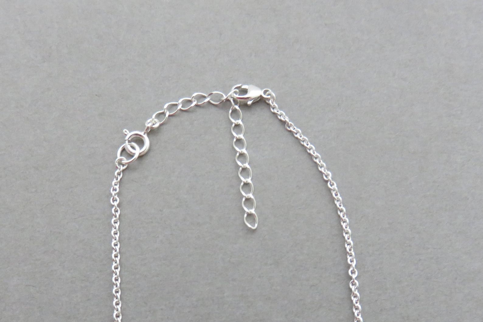 Chain Extender, Sterling Silver Extender, Removable Chain Extension ...