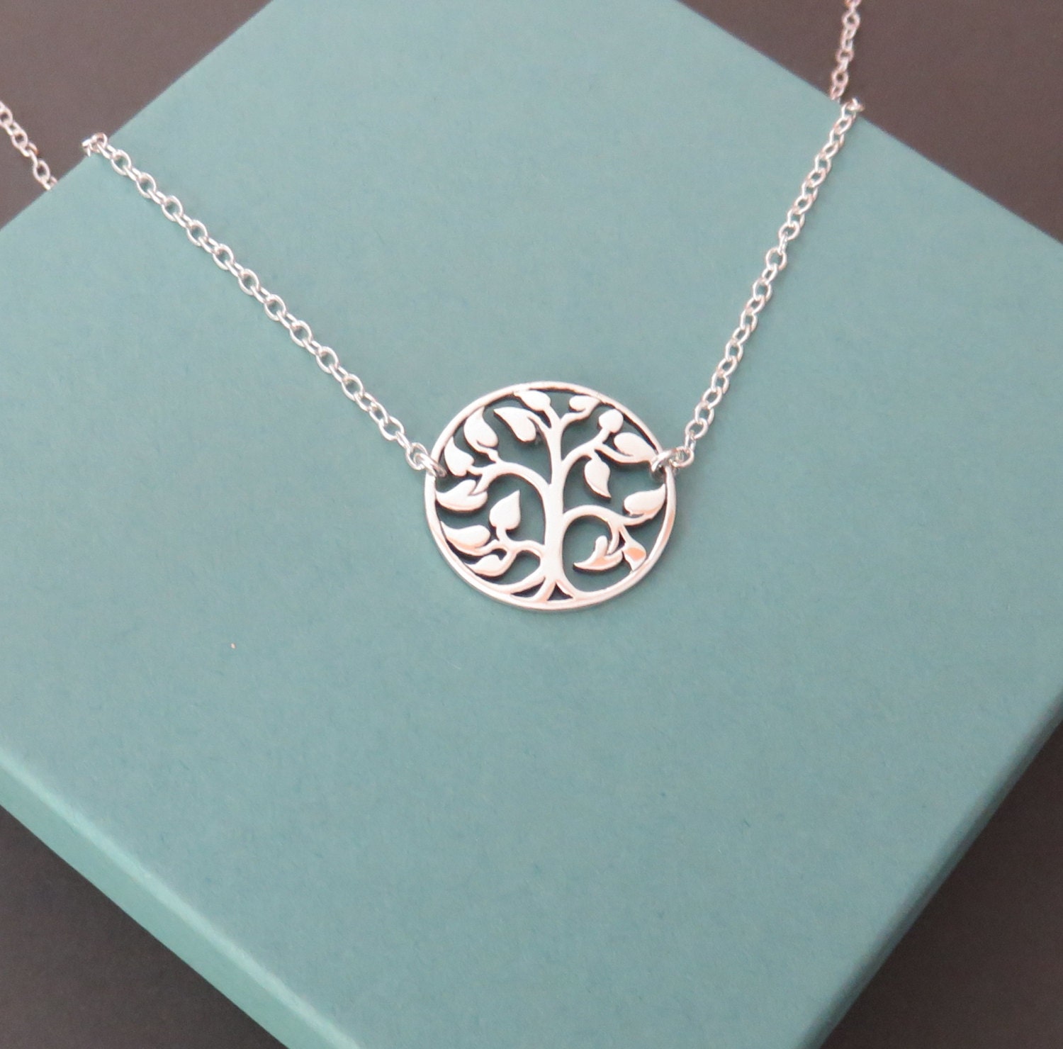 Sterling Silver Tree of Life Necklace, Tree of Life, Silver Tree ...