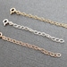 Chain Extender, Sterling Silver Extender, Removable Chain Extension ...