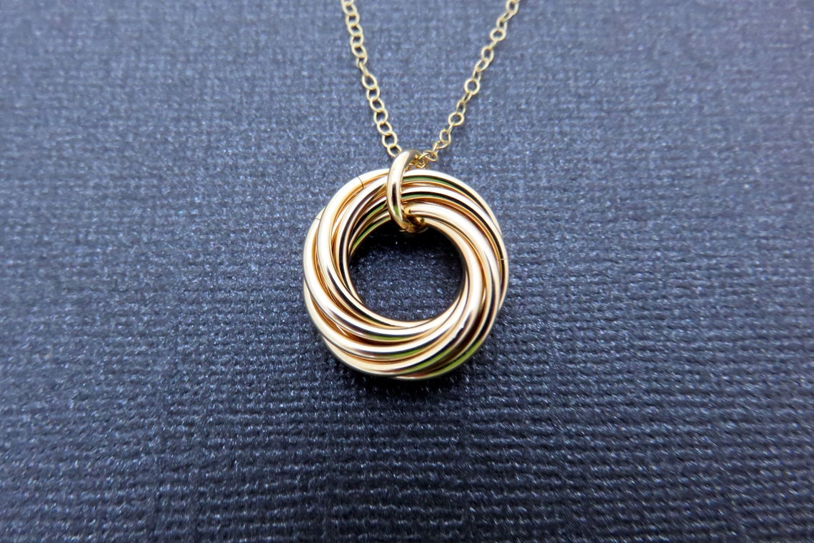 90th Birthday Gift Gold Filled Necklace 90th Birthday for - Etsy