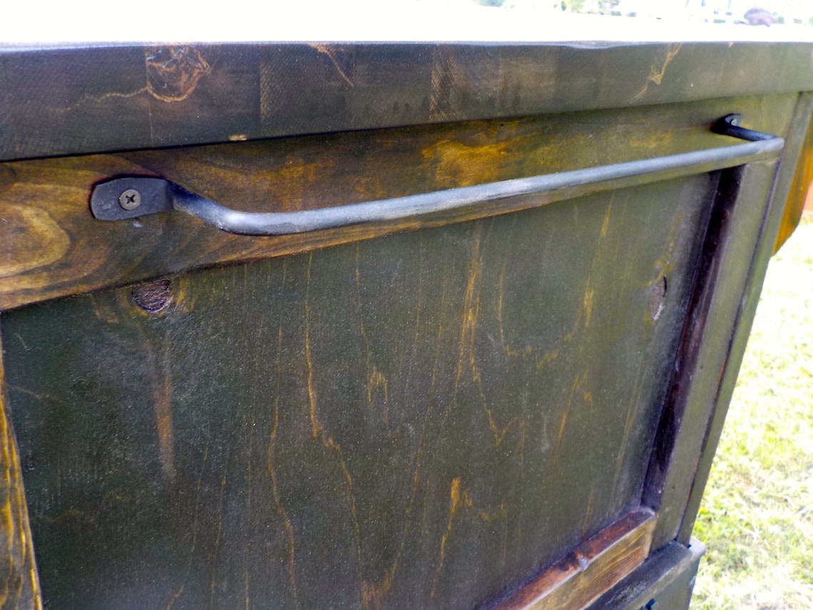 Industrial Steampunk Style Hand Made Factory Cart Kitchen - Etsy