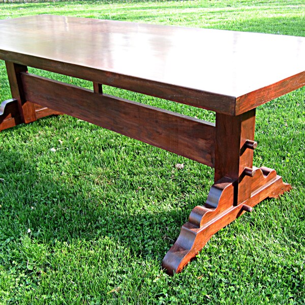 Trestle Table - Etsy