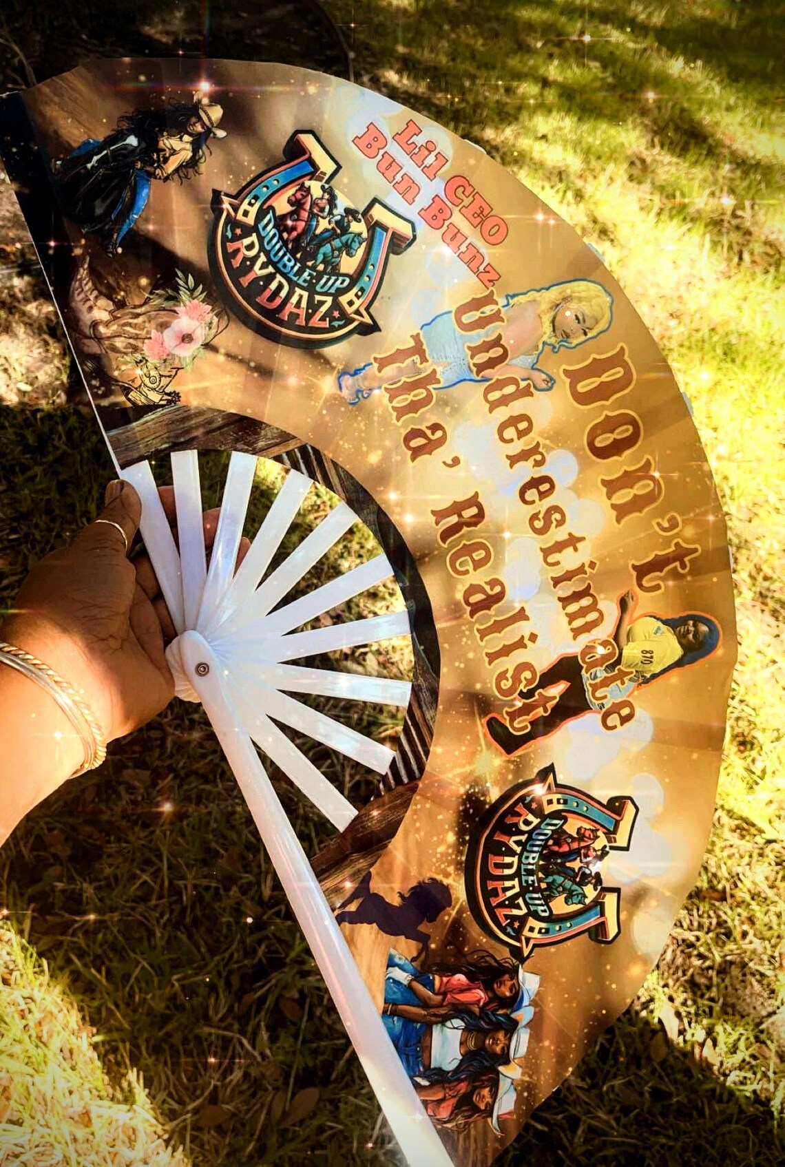 Snapfan Clackfan Trailride Fan Linedance Fan - Etsy