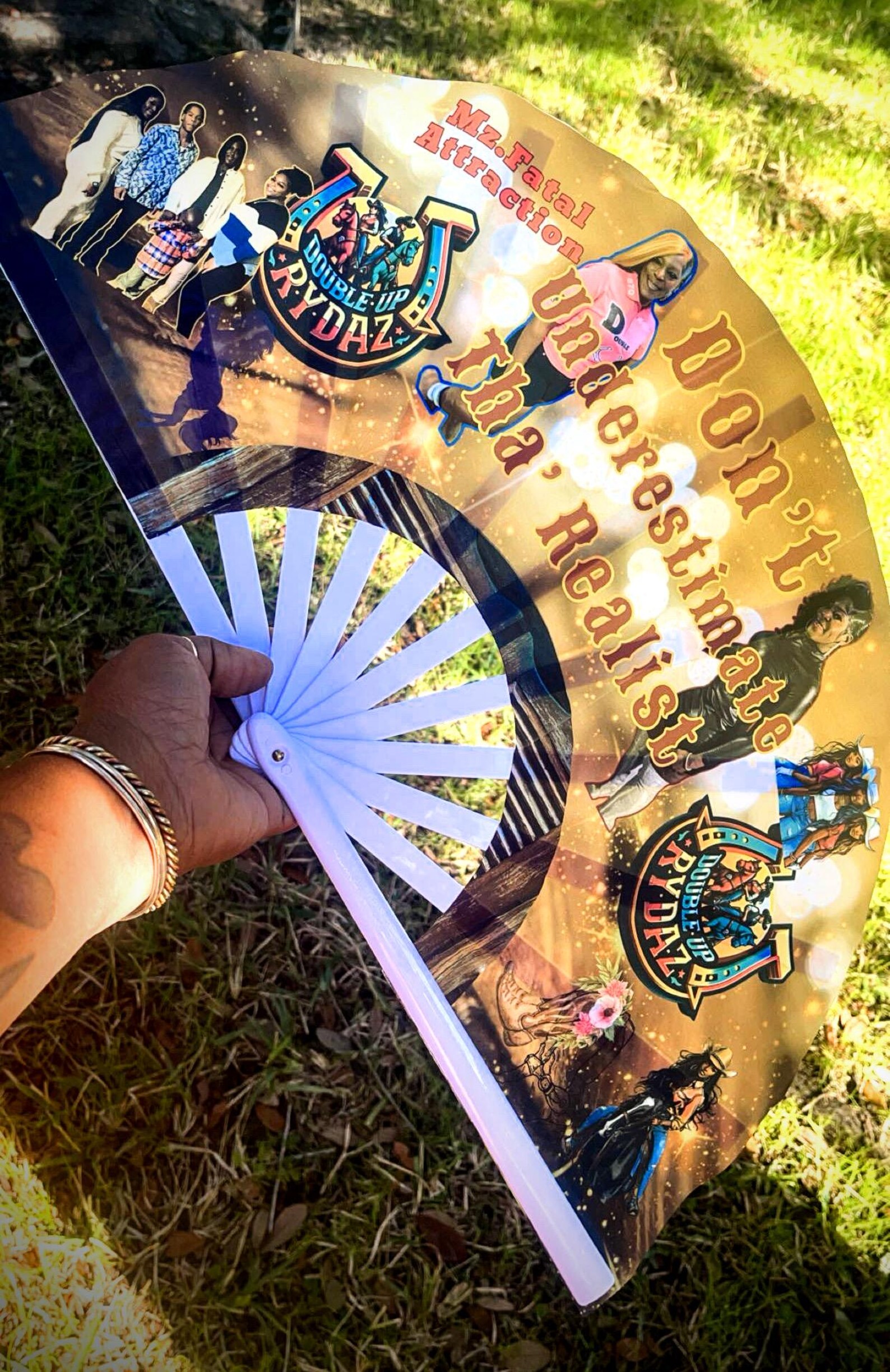 Snapfan Clackfan Trailride Fan Linedance Fan - Etsy