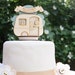 Caravan Wedding Topper - Personalised Cake Topper - Keepsake Decoration ...