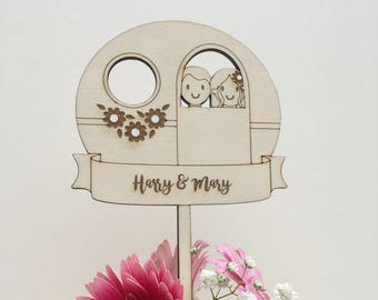 Caravan Cake Topper | Etsy