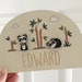 Panda Door Plaque - Etsy