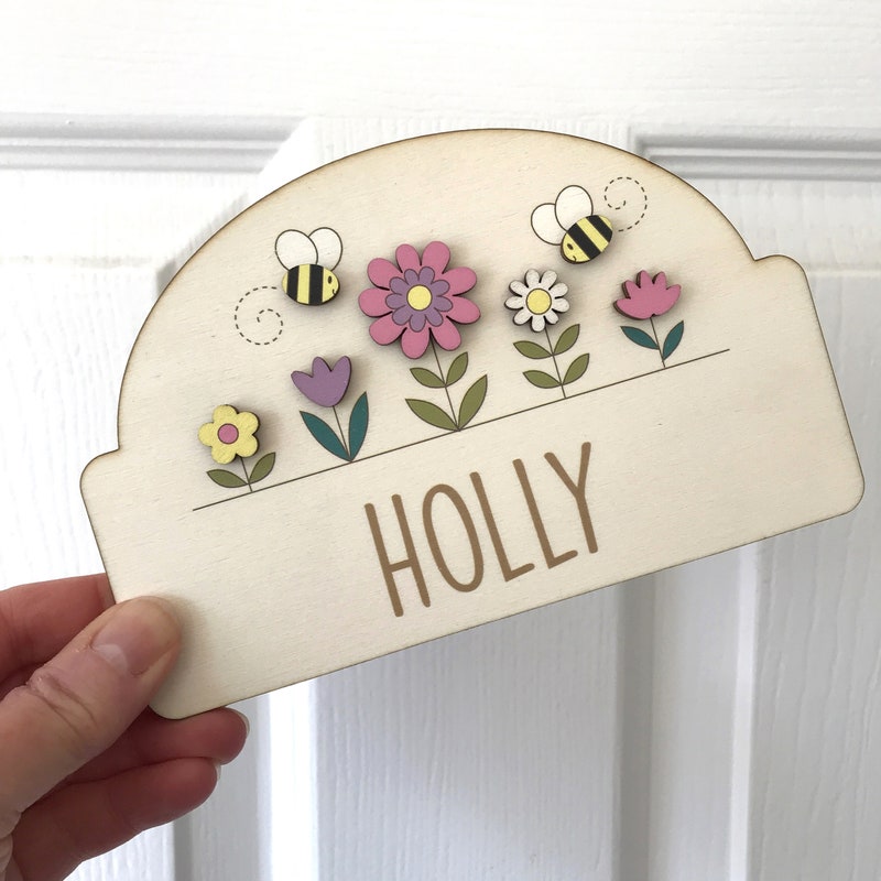 Bee Door Sign - Etsy