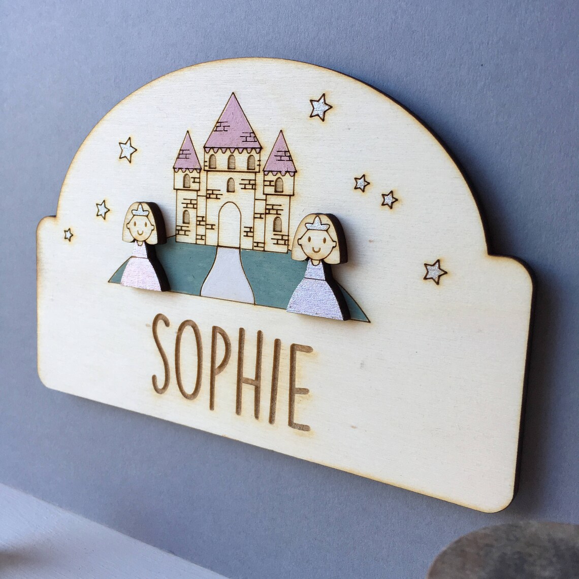 Princess Child's Door Plaque Personalised Girl's - Etsy UK