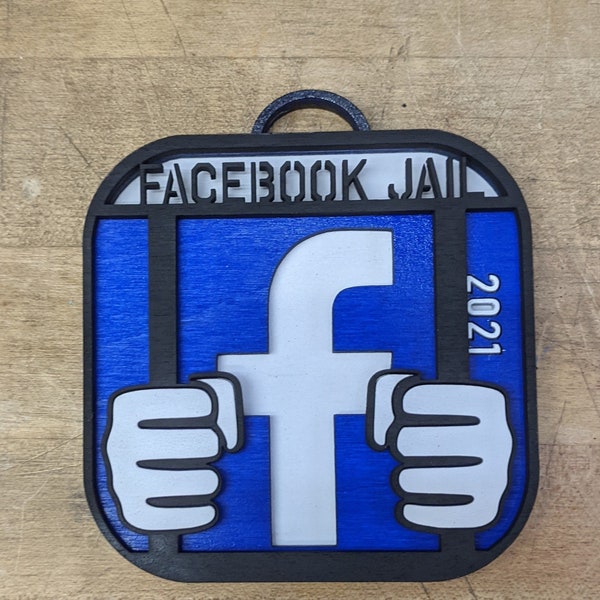 Facebook Jail Svg - Etsy