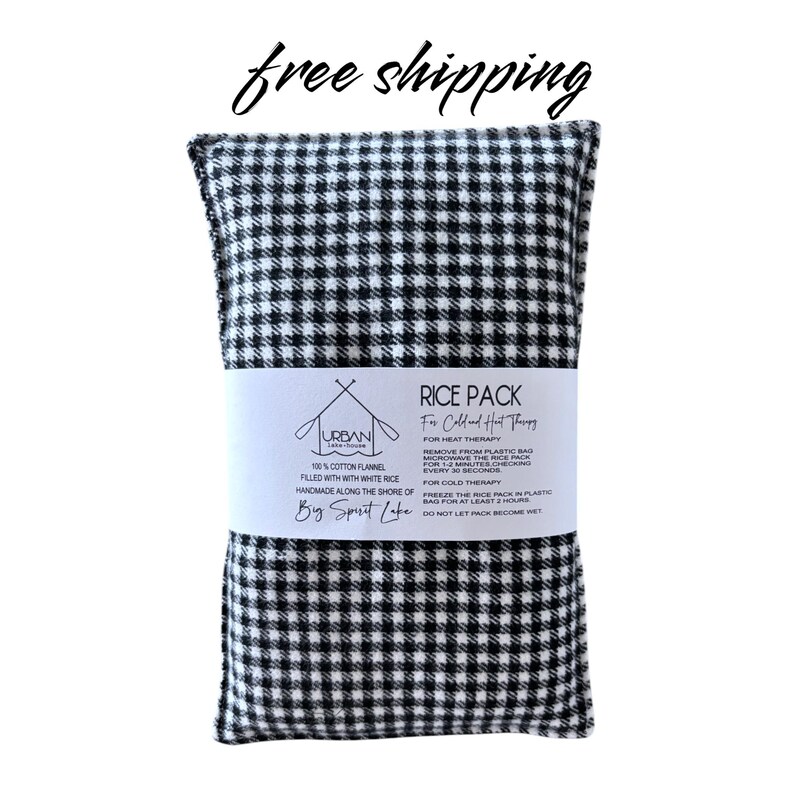 Rice Bag for Heat Pad. Heat Pack for Microwave. Hot or Cold Rice Pack ...